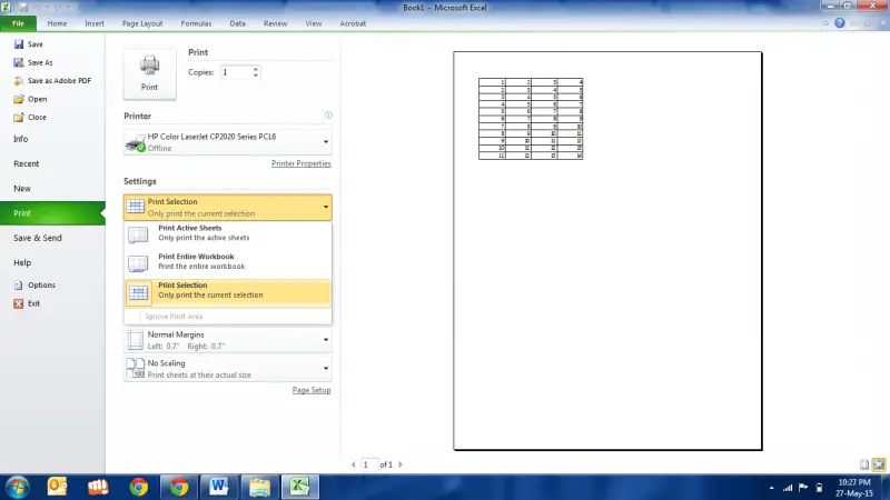 Unable to print only selected cells in excel - Techyv.com Unable to print only selected cells in excel - Techyv.com